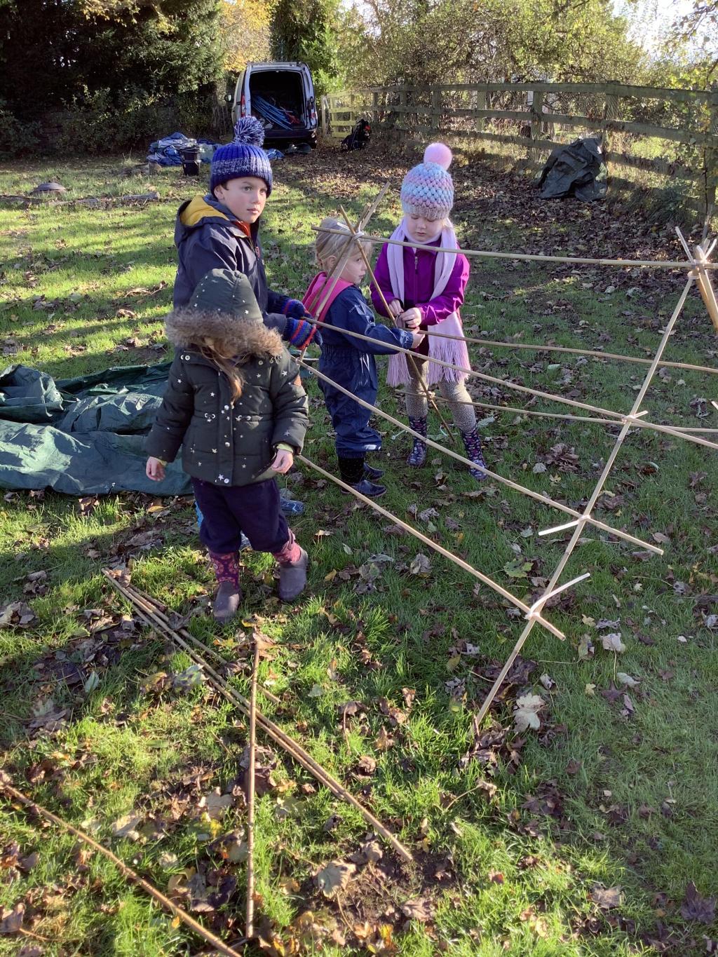 Den Building (12/11) - Cherry Blossom | Sicklinghall CP School