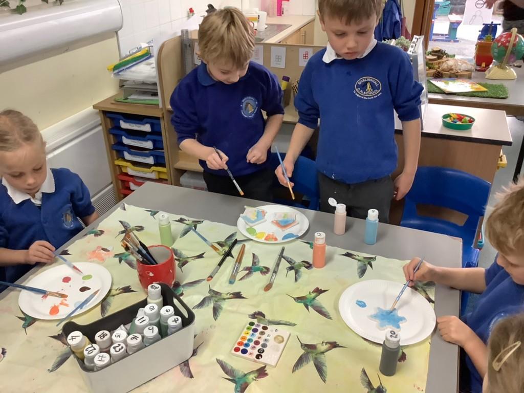 Pottery Painting | Sicklinghall CP School